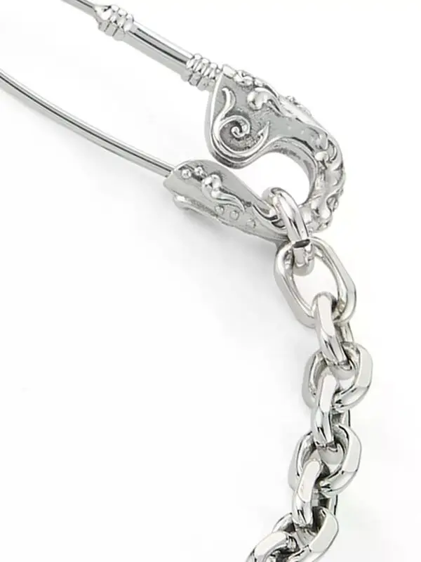 Emanuele Bicocchi Crest Pin Bracelet - Silver