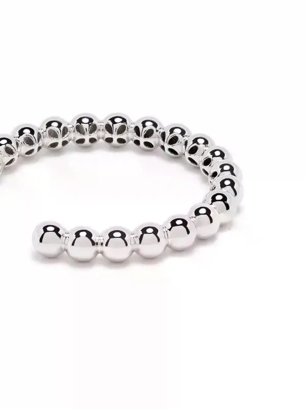 PRAGNELL 18kt White Gold Bohemia Diamond Hoop Earrings