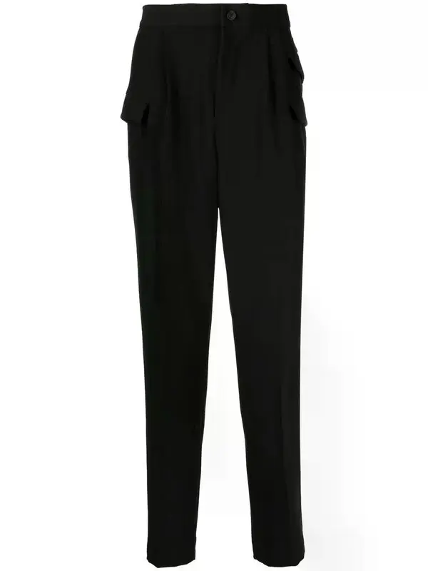 HEVO Tapered Trousers With Flap Pockets