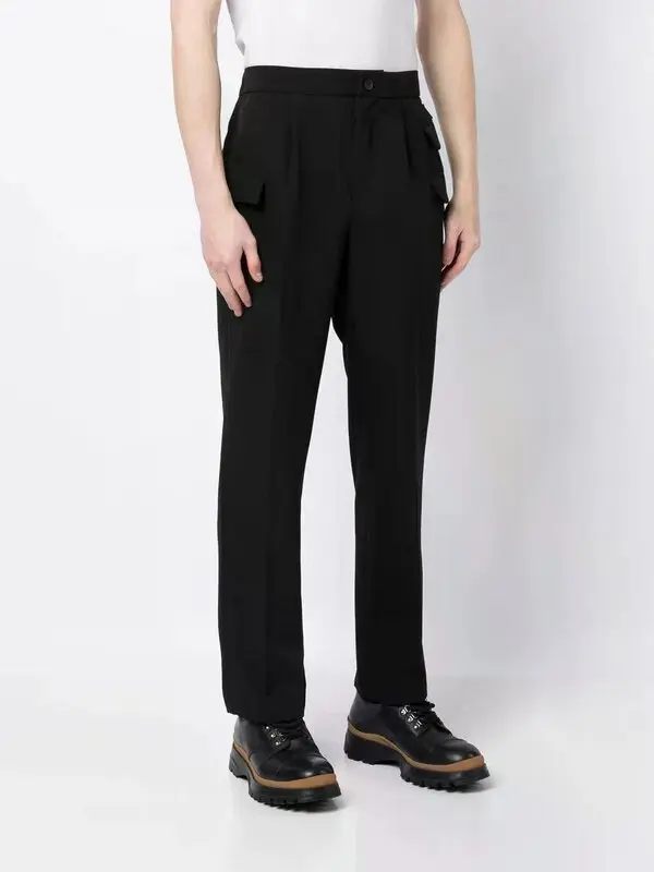 HEVO Tapered Trousers With Flap Pockets