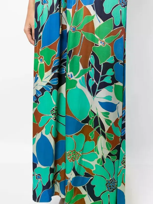 Cult Gaia Alaia Floral-print Trousers