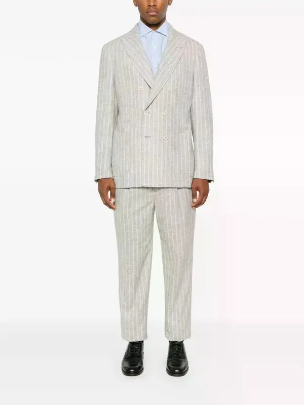 Brunello Cucinelli Alpaca Single Breasted Suit