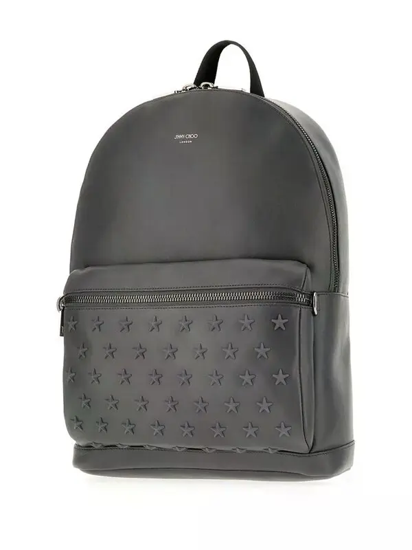 JIMMY CHOO Star-motif Backpack - Grey