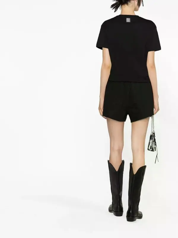 Raf Simons Graphic Print Cotton T-shirt
