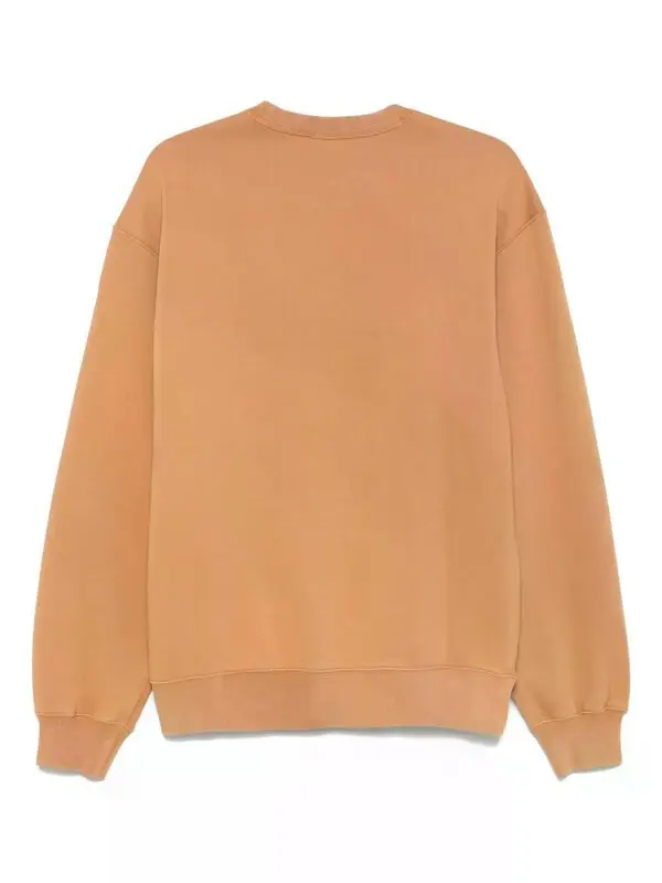 Champion Logo-patch Sweatshirt - Orange