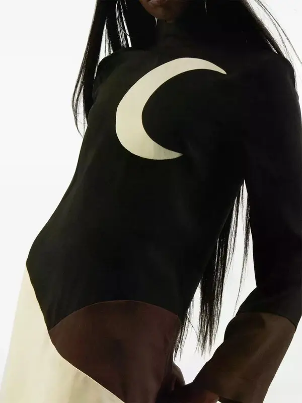 TALLER MARMO Moon Print Mini Dress