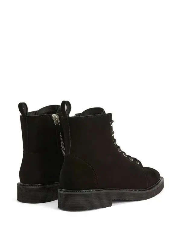 GIUSEPPE ZANOTTI Thora Lace-up Boots - Black