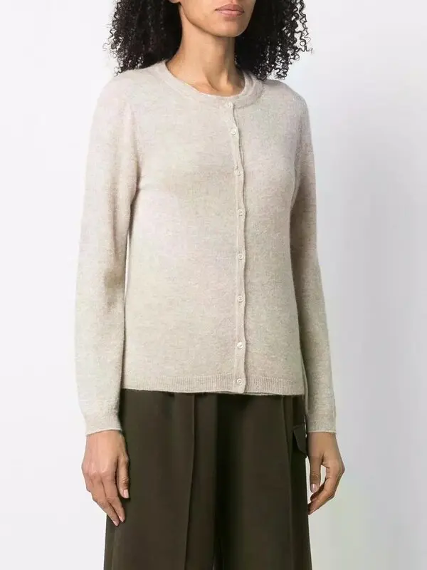 LISKA Double-layer Merino-cashmere Cardigan