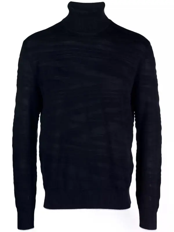 Missoni Zigzag Print Roll Neck Jumper