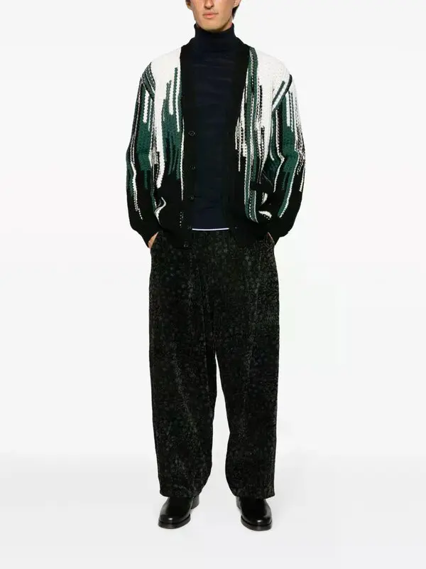 Missoni Zigzag Print Roll Neck Jumper