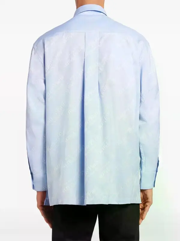 Kenzo Logo-print Cotton Shirt