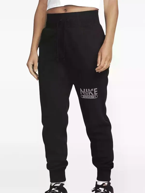 Nike Swoosh Track Trousers - Black