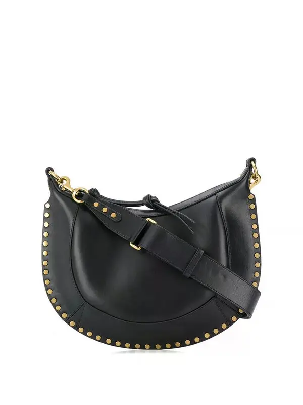 Isabel Marant Étoile Naoko Studded Shoulder Bag - Black