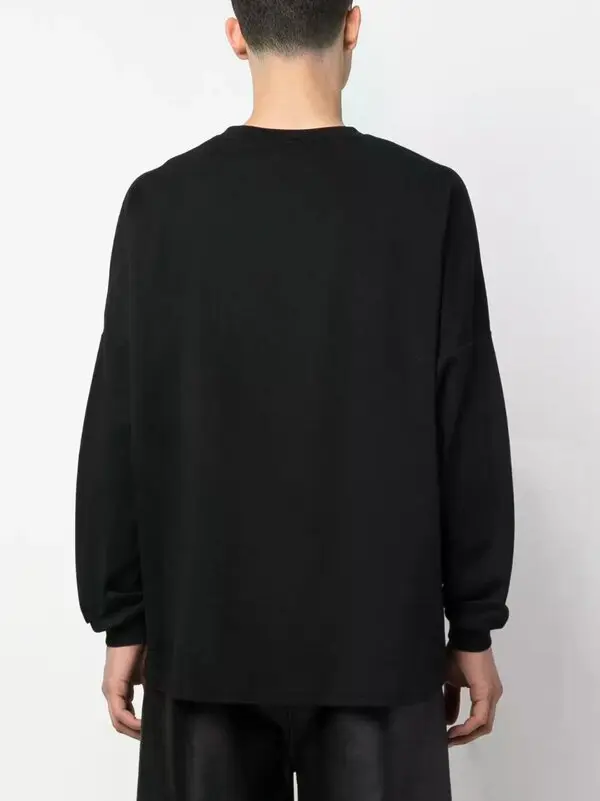 Gcds Long-sleeved Logo-print T-shirt