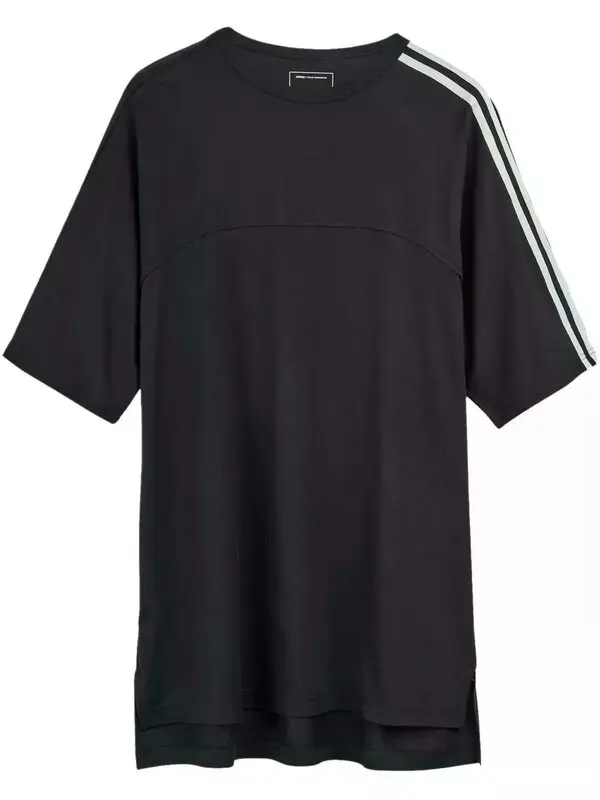 Y3 X Striped Cotton T-shirt