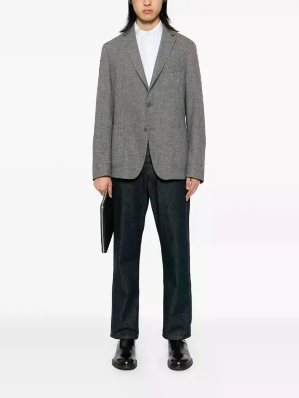 BOSS Single-breasted Blazer - Grey