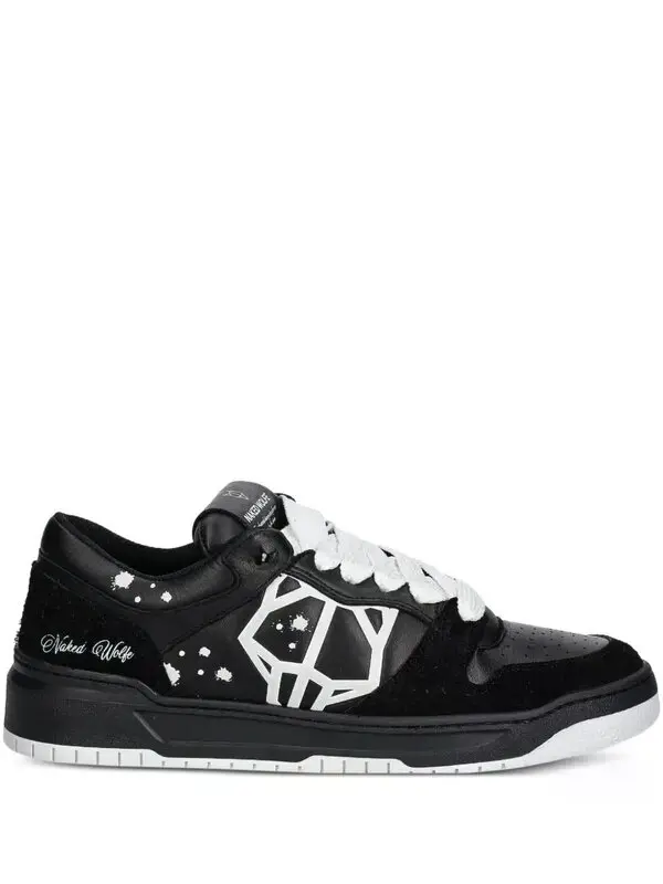 NAKED WOLFE Cm-00 Leather Sneakers