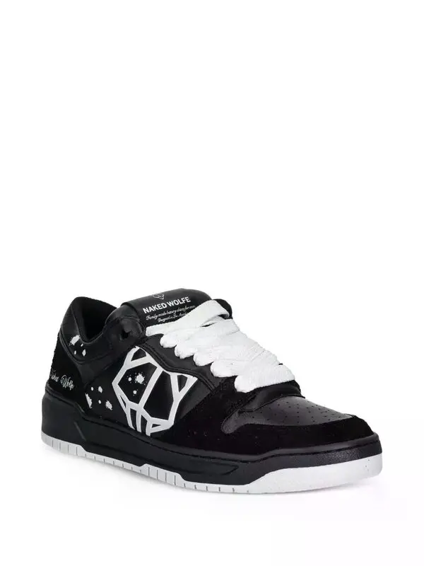 NAKED WOLFE Cm-00 Leather Sneakers