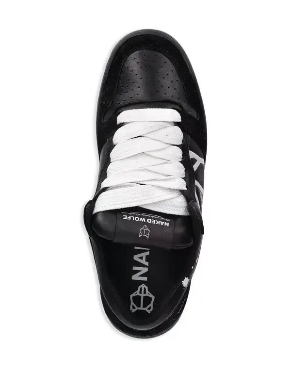 NAKED WOLFE Cm-00 Leather Sneakers