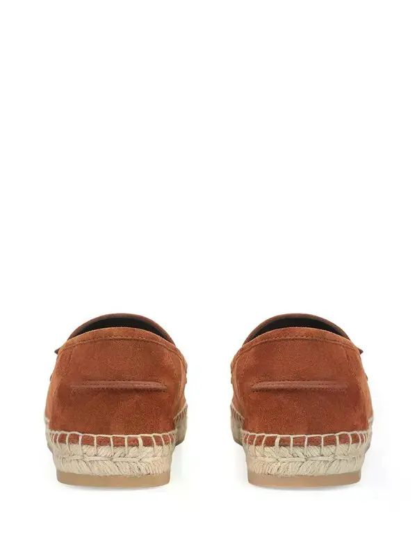 SERGIO ROSSI Suede Loafers With Decorative Buckle