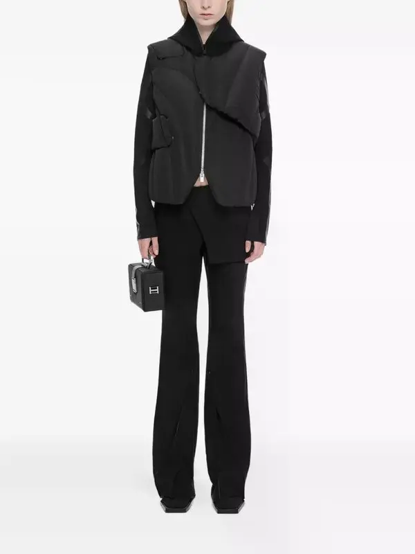 HELIOT EMIL Quilted Asymmetric Gilet
