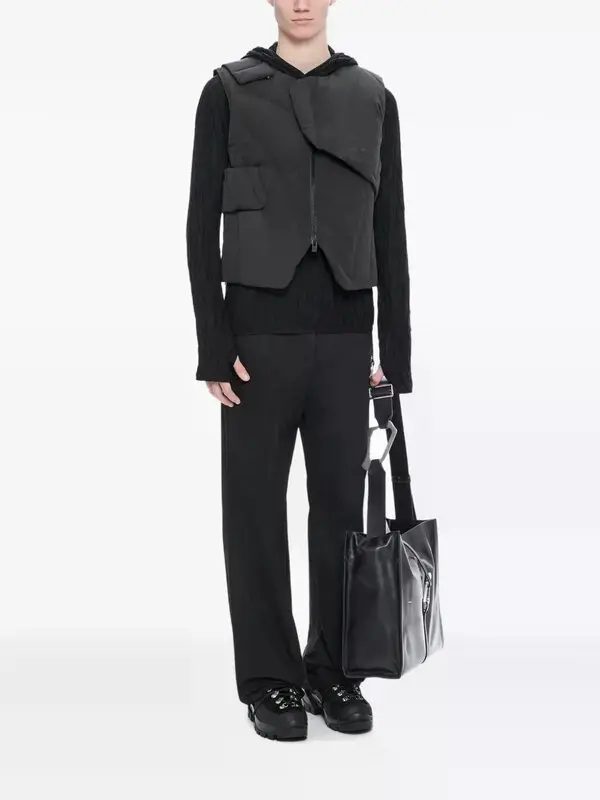 HELIOT EMIL Quilted Asymmetric Gilet