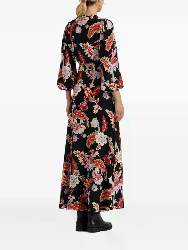 La DoubleJ Camerino Maxi Dress With Floral Print