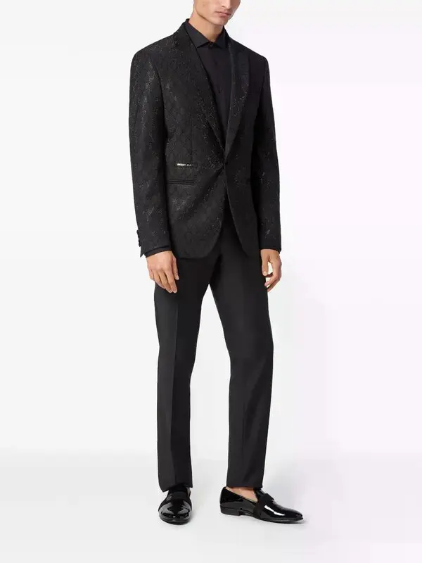 Philipp Plein Monogram-pattern Blazer