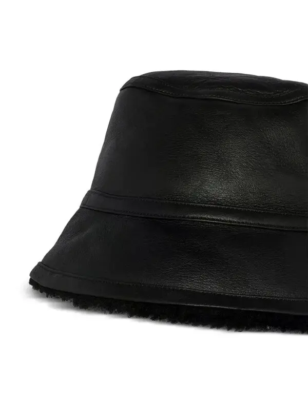 YVES SALOMON Curly Bucket Hat