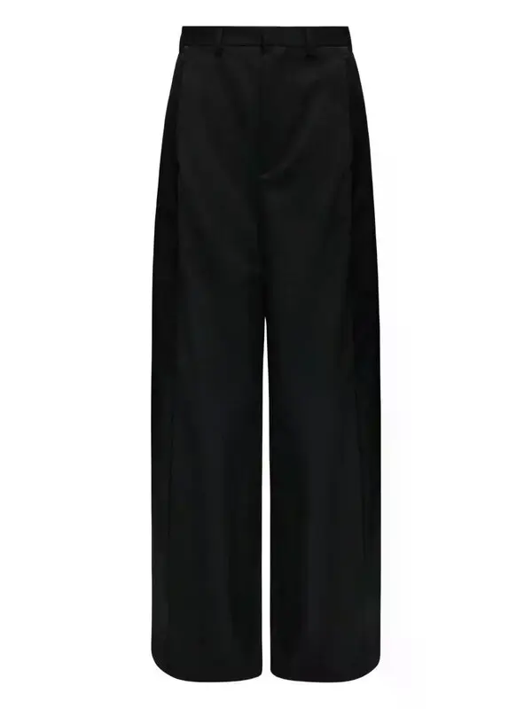 MAISON MARGIELA Tailored Trousers With Side Inset Pockets - Black