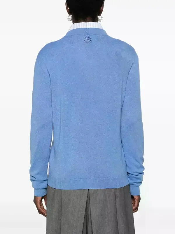 TEDDY CASHMERE Roma Cashmere Jumper - Blue