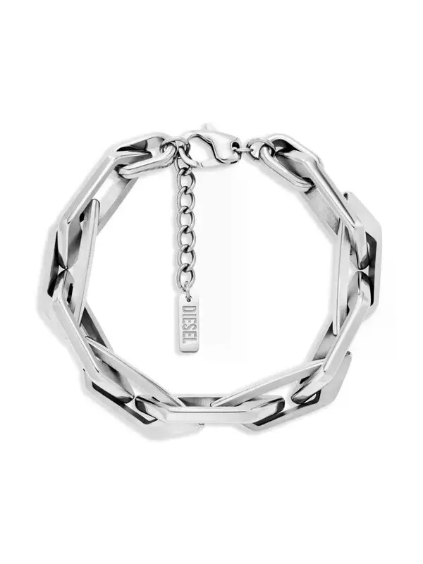 DIESEL® Iconic D Chain Bracelet - Silver