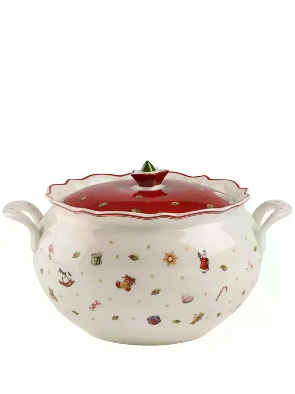 VILLEROY & BOCH Graphic-print Porcelain Tureen - Multicolour