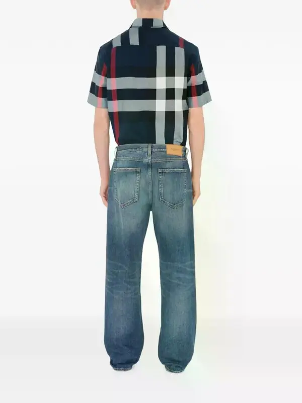 Burberry Check-pattern Cotton Shirt