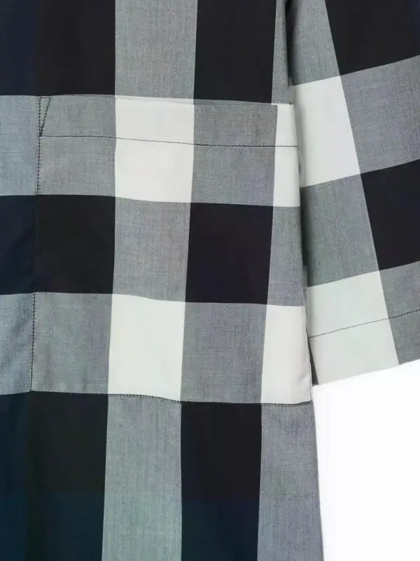 Burberry Check-pattern Cotton Shirt