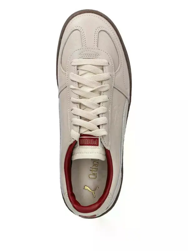 PUMA Super Tea Leather Panelled Sneakers