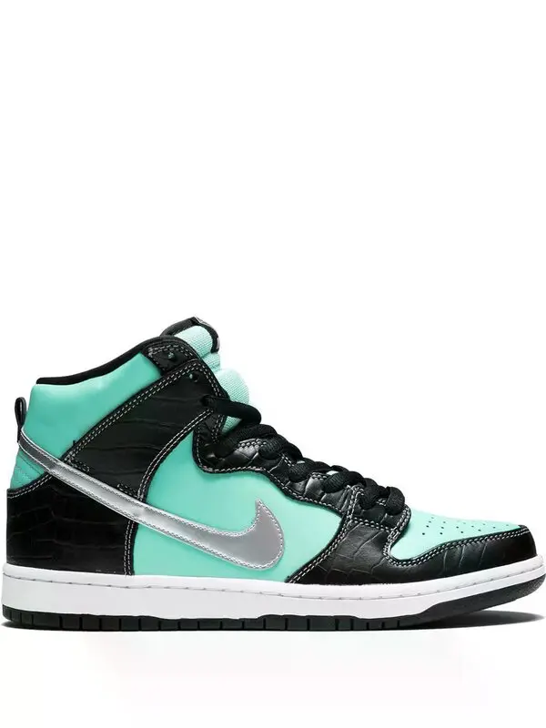 Nike X Diamond Supply Co. Sb Dunk High Prm Tiffany Sneakers - Blue