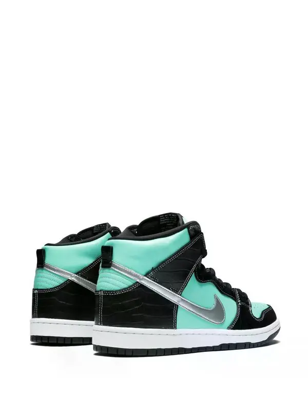 Nike X Diamond Supply Co. Sb Dunk High Prm Tiffany Sneakers - Blue