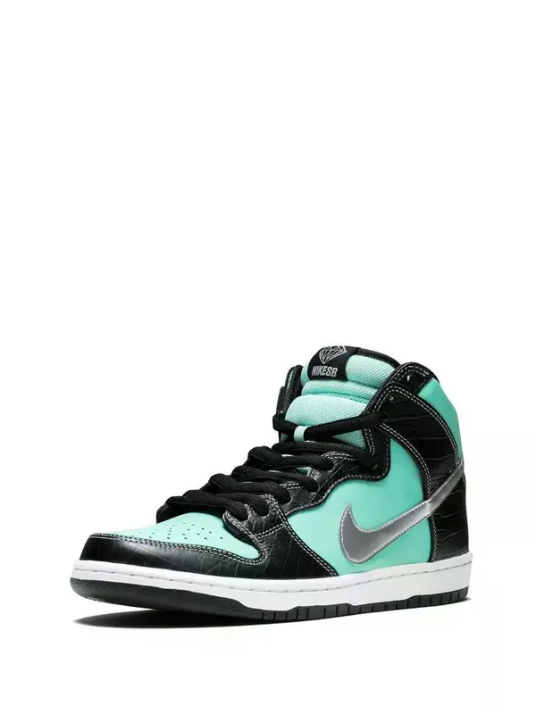 Nike X Diamond Supply Co. Sb Dunk High Prm Tiffany Sneakers - Blue