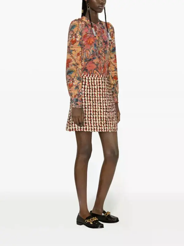 Ulla Johnson Silk Floral-print Blouse