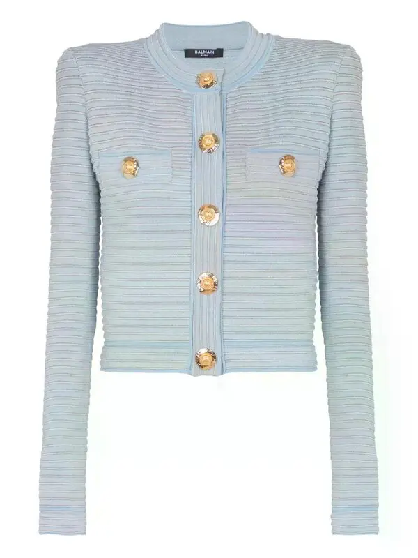 Balmain Cropped Cardigan