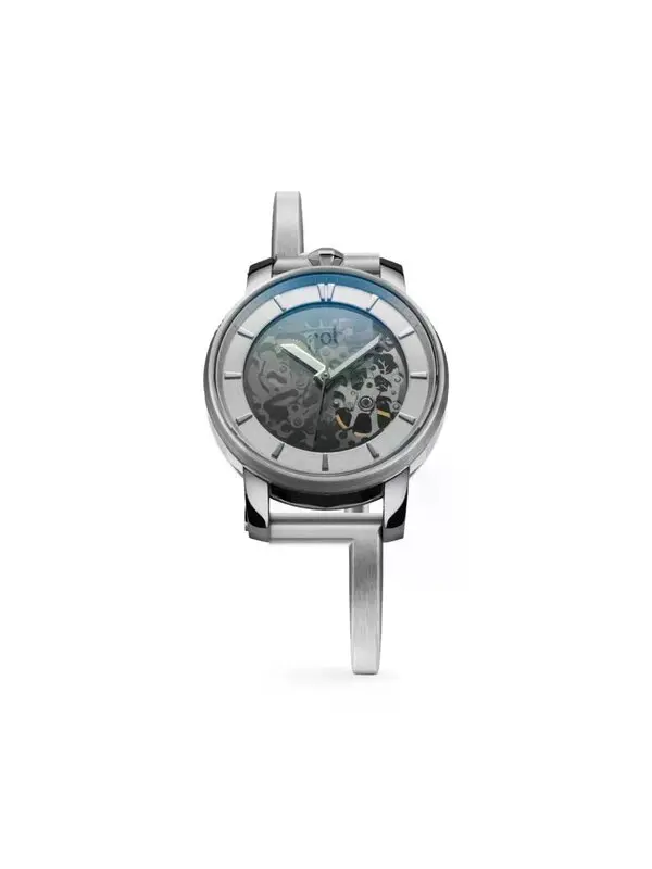 FOB PARIS Automatic Stainless Steel Bracelet Watch - Silver