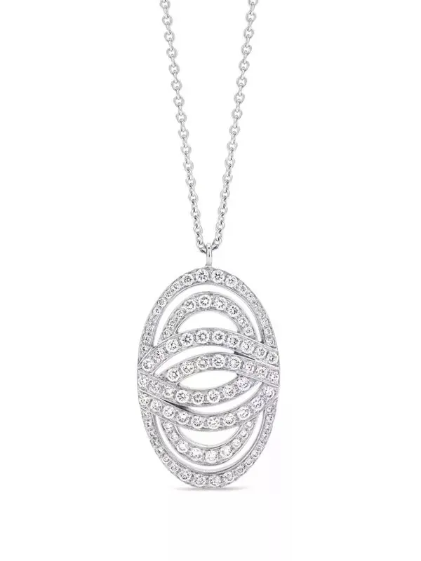 LILY GABRIELLA 18kt White Gold Diamond Pendant Necklace