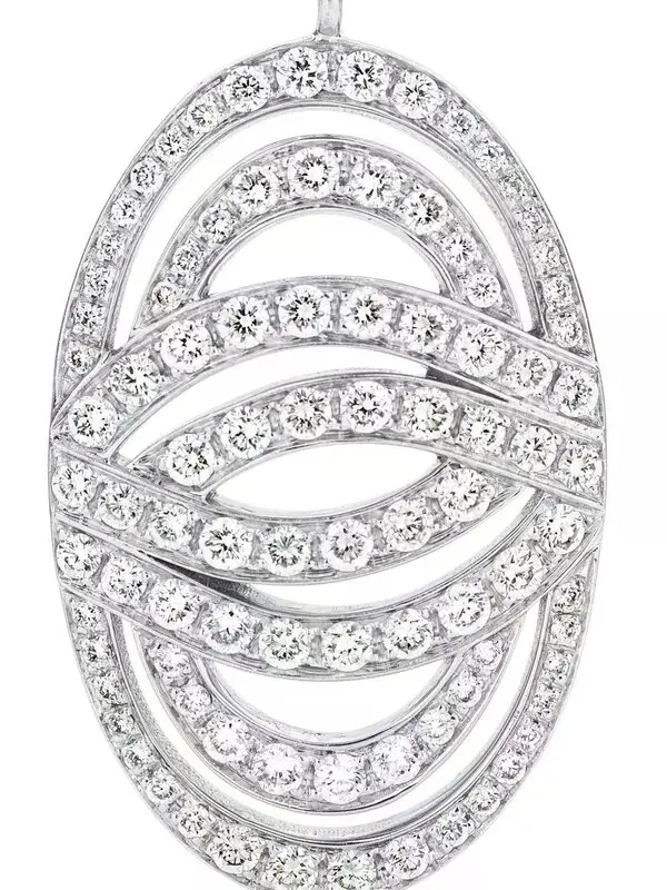 LILY GABRIELLA 18kt White Gold Diamond Pendant Necklace