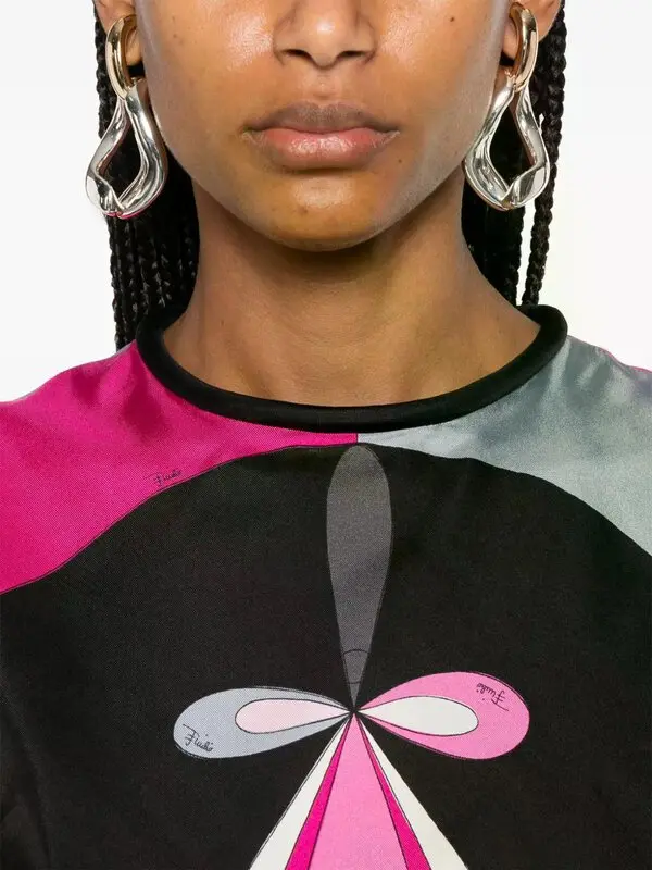 Emilio Pucci Geometric-print Mini Dress