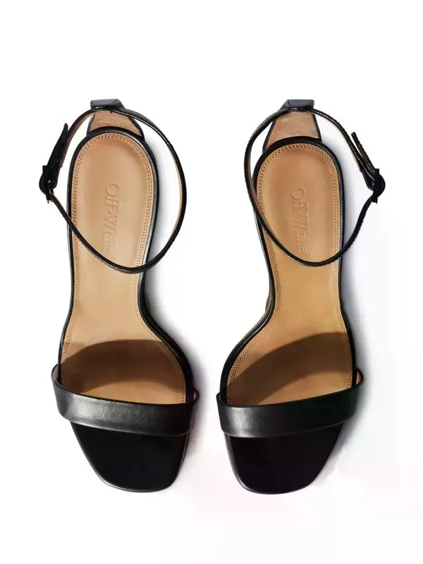 Off-White Jug Wedge-heel Leather Sandals
