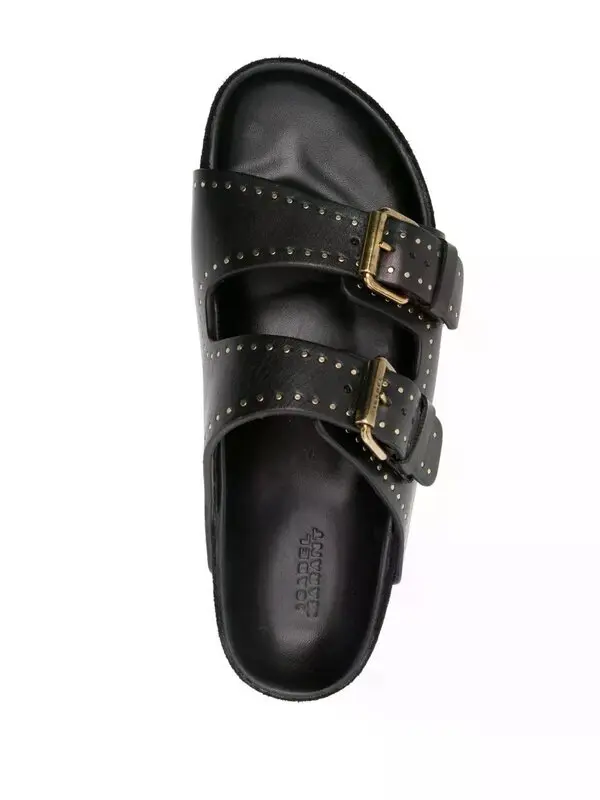 Isabel Marant Étoile Lennyo Studded Buckled Sandals