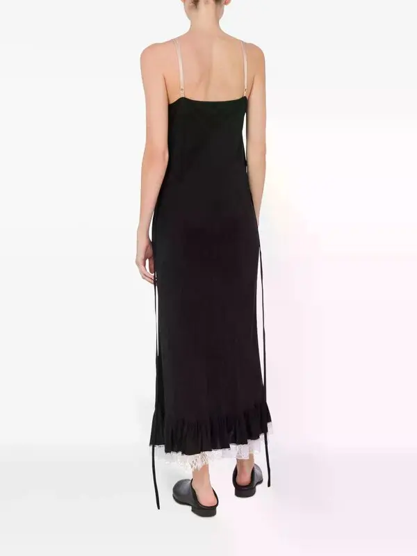 Moschino Lace-trim Maxi Dress