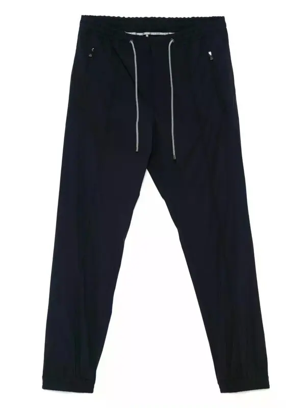 Corneliani Drawstring Straight-leg Trousers