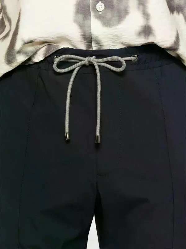 Corneliani Drawstring Straight-leg Trousers